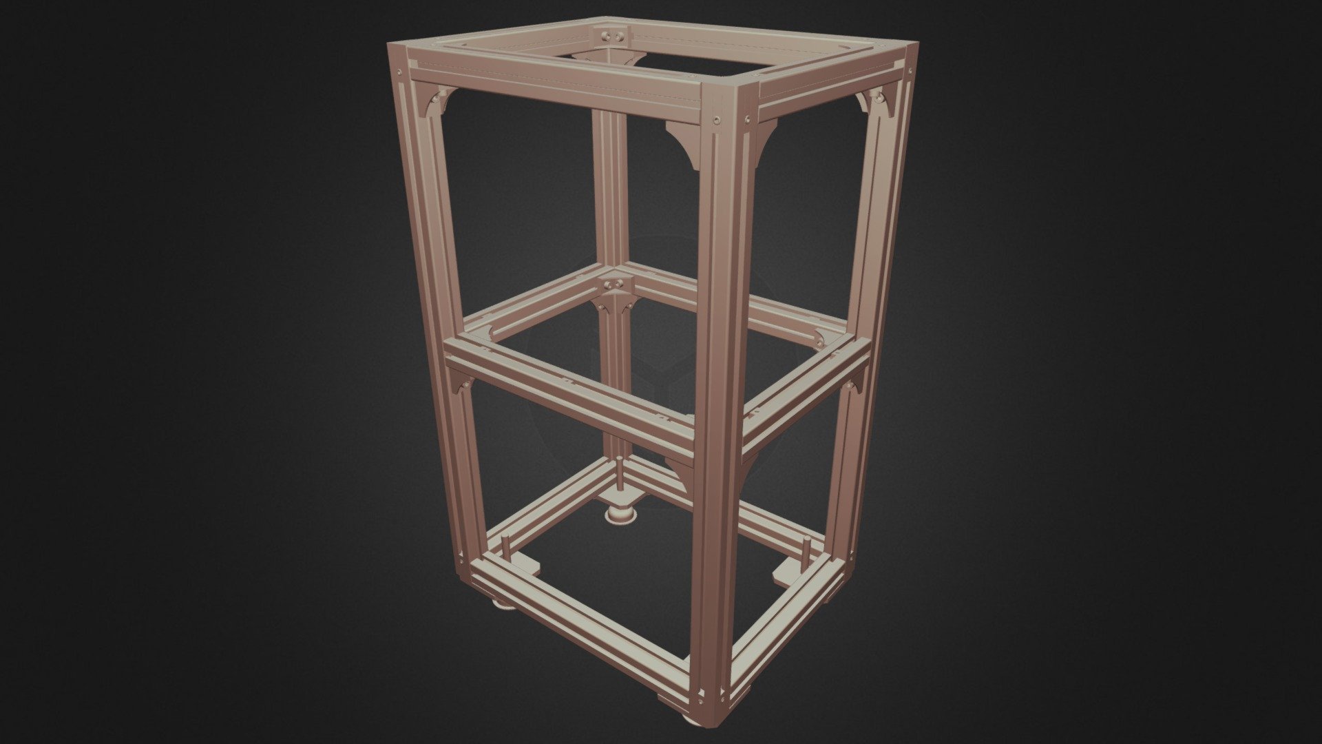 Aluminium Profile Framework WL45 - Buy Royalty Free 3D model by MR ...