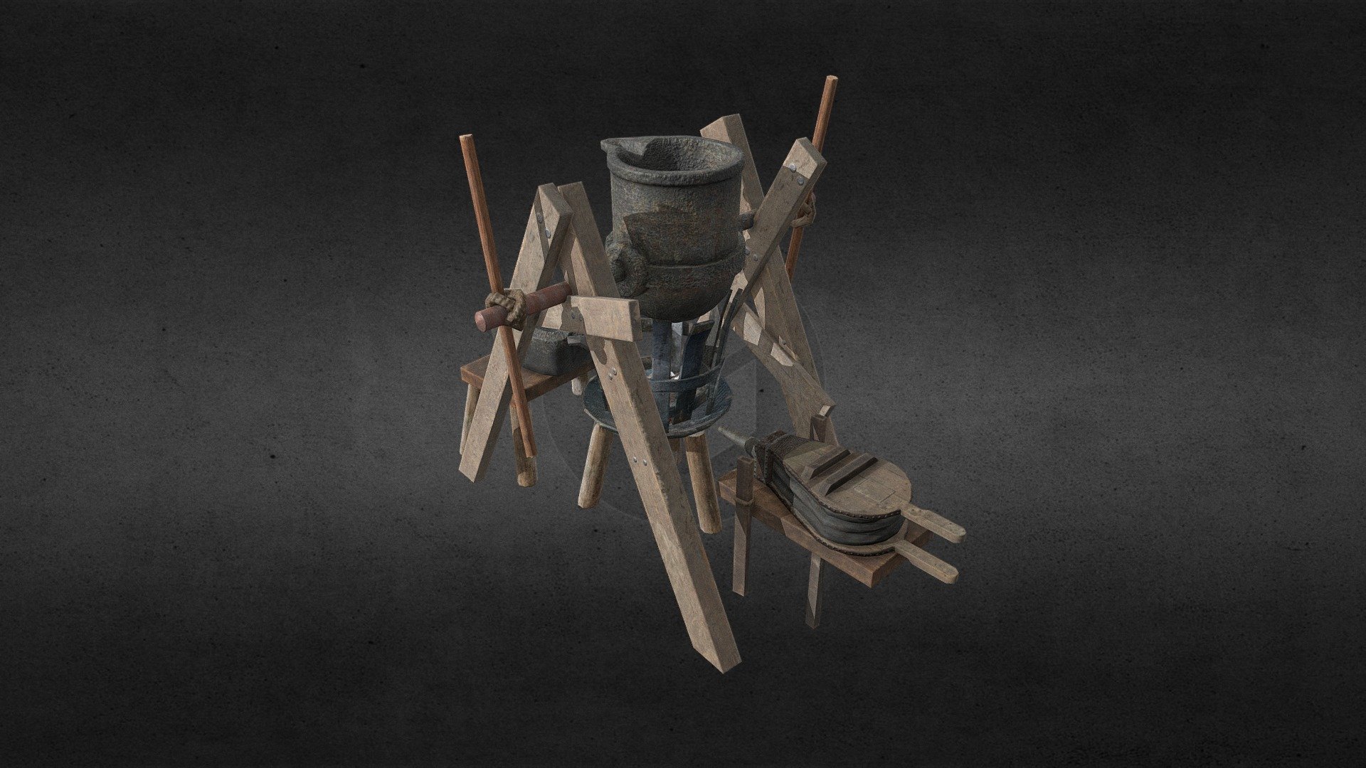 Smithy_01 - 3D model by SeferotR [37ba3ce] - Sketchfab