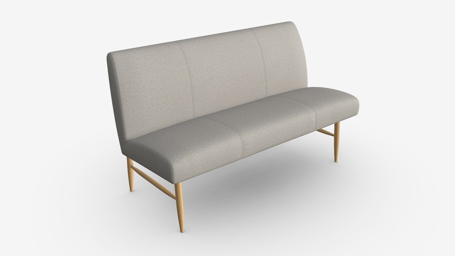 Bench Medium Ercol Elisa - Buy Royalty Free 3D model by HQ3DMOD ...