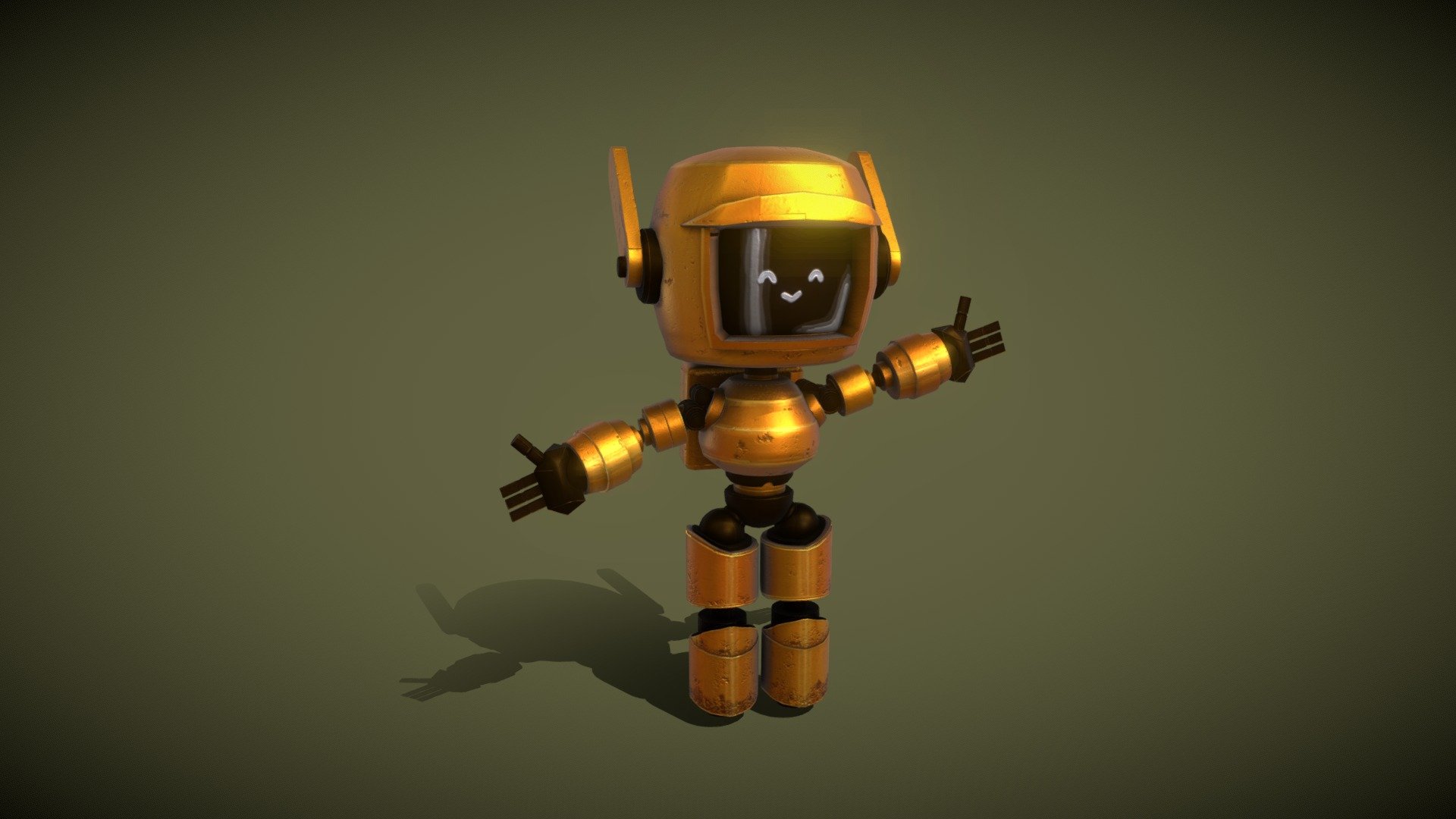 Pose 1 of robot - 3D model by bstbcy [37bc0c3] - Sketchfab