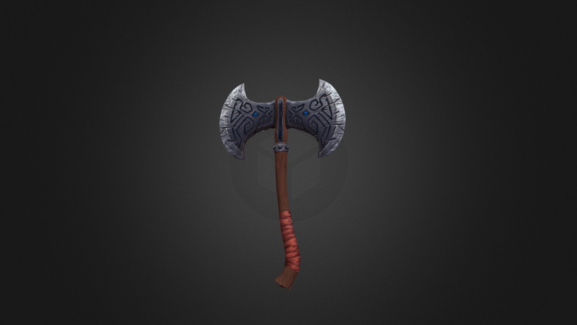 Stylised Norse Axe Model. - Download Free 3D model by Scott Jones ...