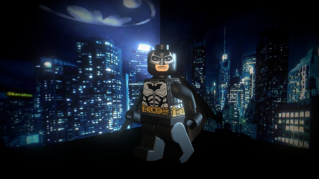 Lego Batman - 3D model by Deathly [37bd7de] - Sketchfab