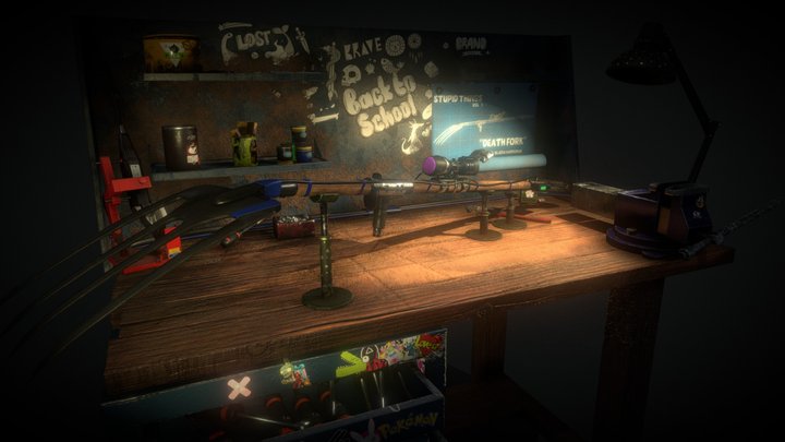 Crafting-table 3D models - Sketchfab