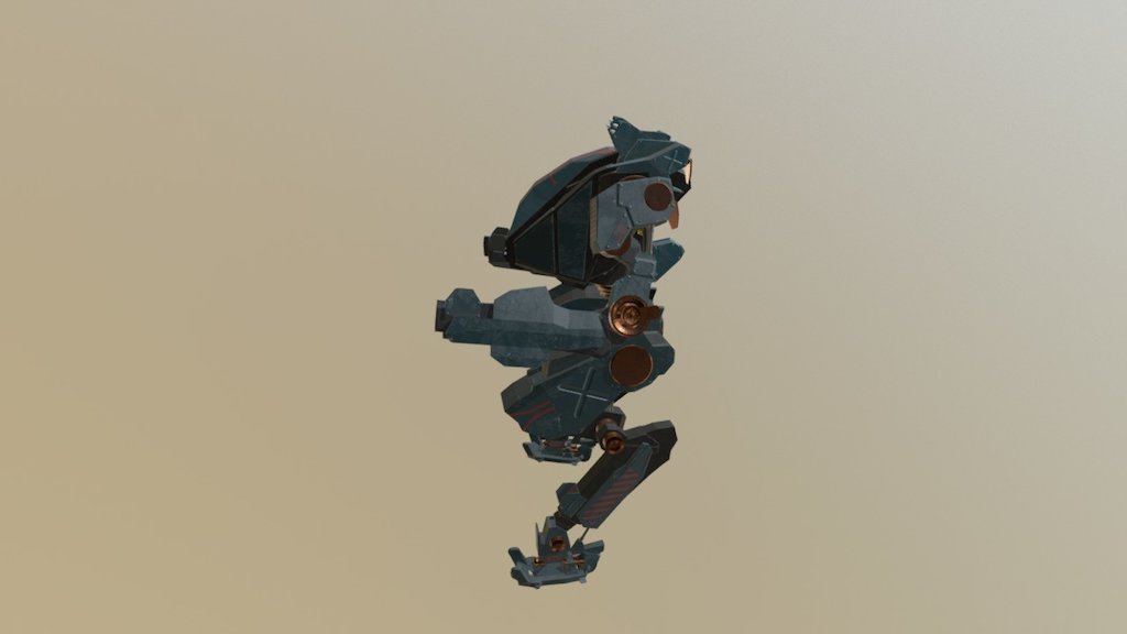 Assault Mech - 3D model by creationjoi [37bf394] - Sketchfab