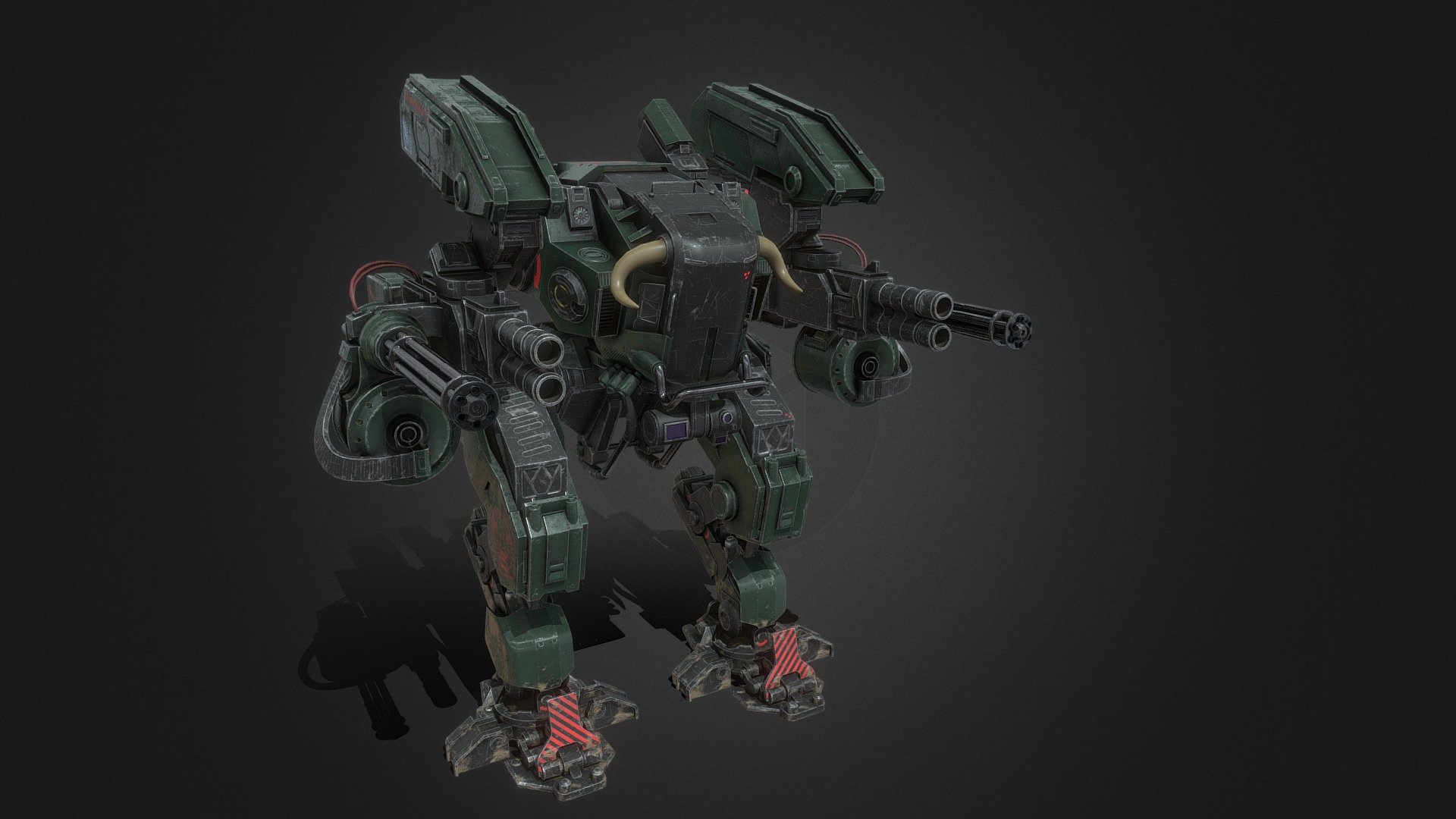 Mech Object 258-6(Kaino School) - 3D model by GeTStyle [37c0cbe ...