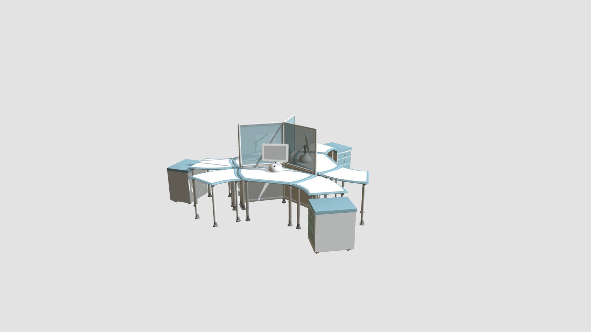 office desk - Buy Royalty Free 3D model by Evermotion [37c1206 ...