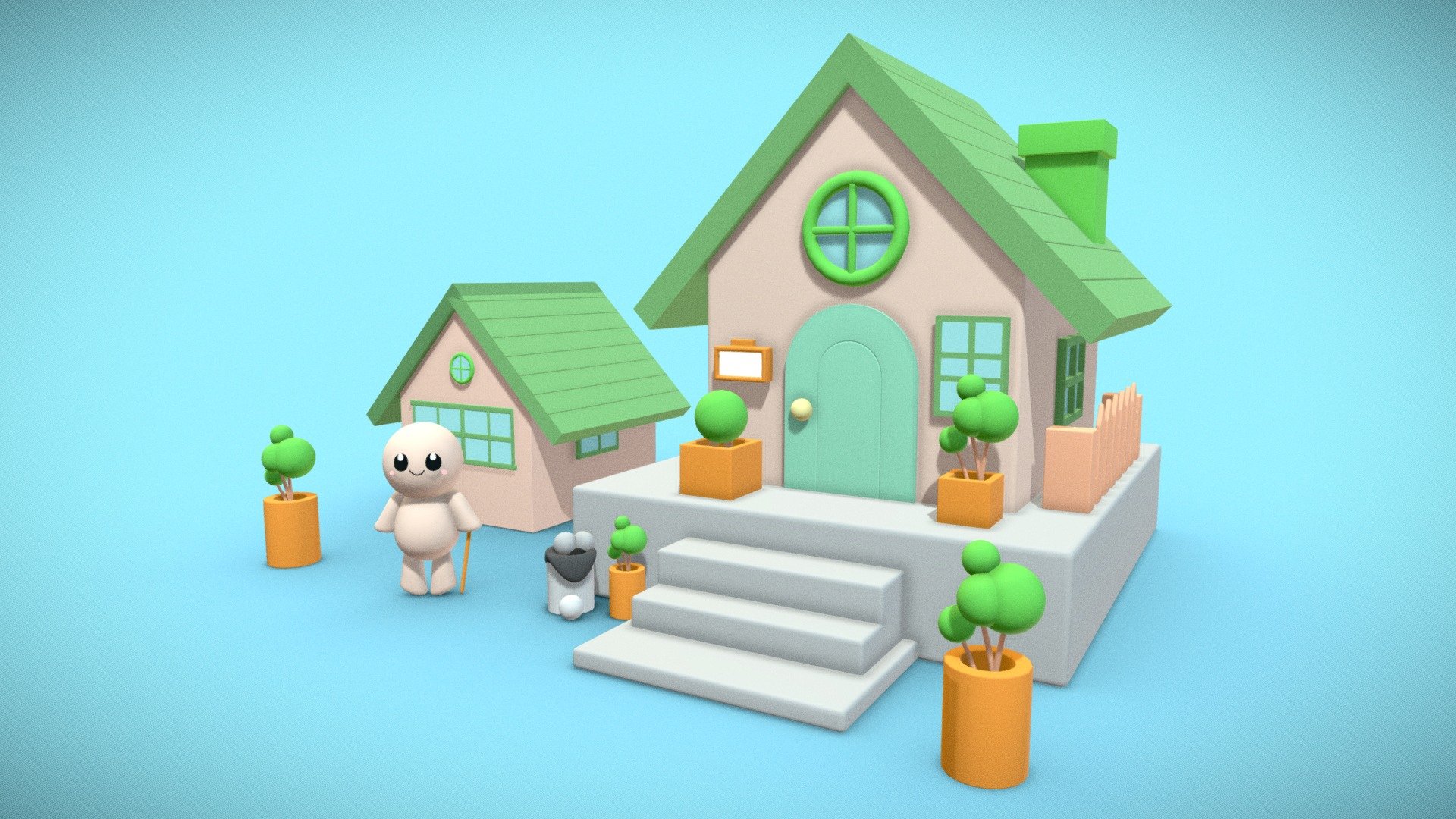 My House - 3D model by ESDA Solo (@solo2) [37c1338] - Sketchfab