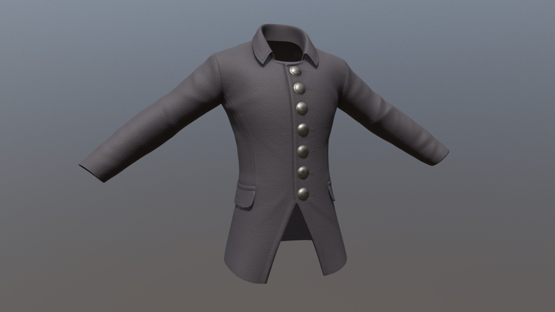 Game-Ready Jacket - 3D model by Mkrenaud [37c1e6d] - Sketchfab