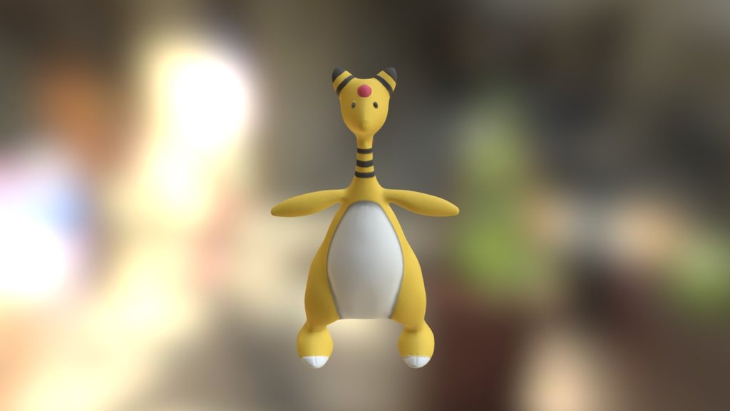 Ampharos - 3D model by valar05 [37c302b] - Sketchfab