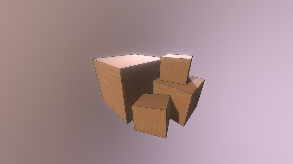 Box - 3D model by ksushazemlyanushina [37c38c1] - Sketchfab