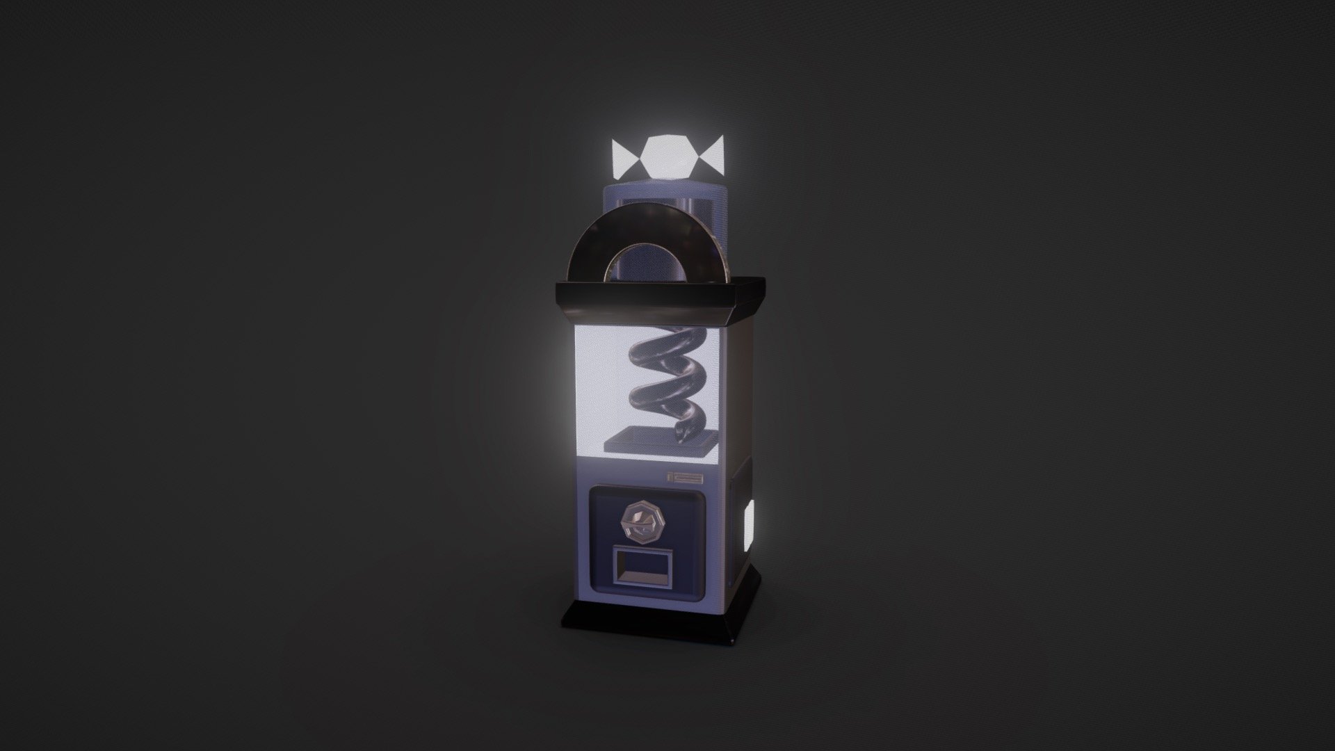 Gumball Machine Futuristic - Download Free 3D model by deaterifika ...
