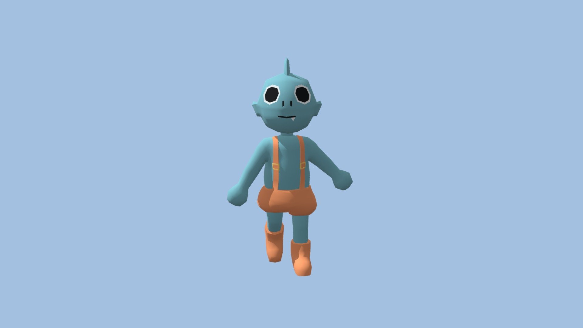 Fishboy - Download Free 3D model by Jake (@jakethomasnguyen) [37c50ca ...