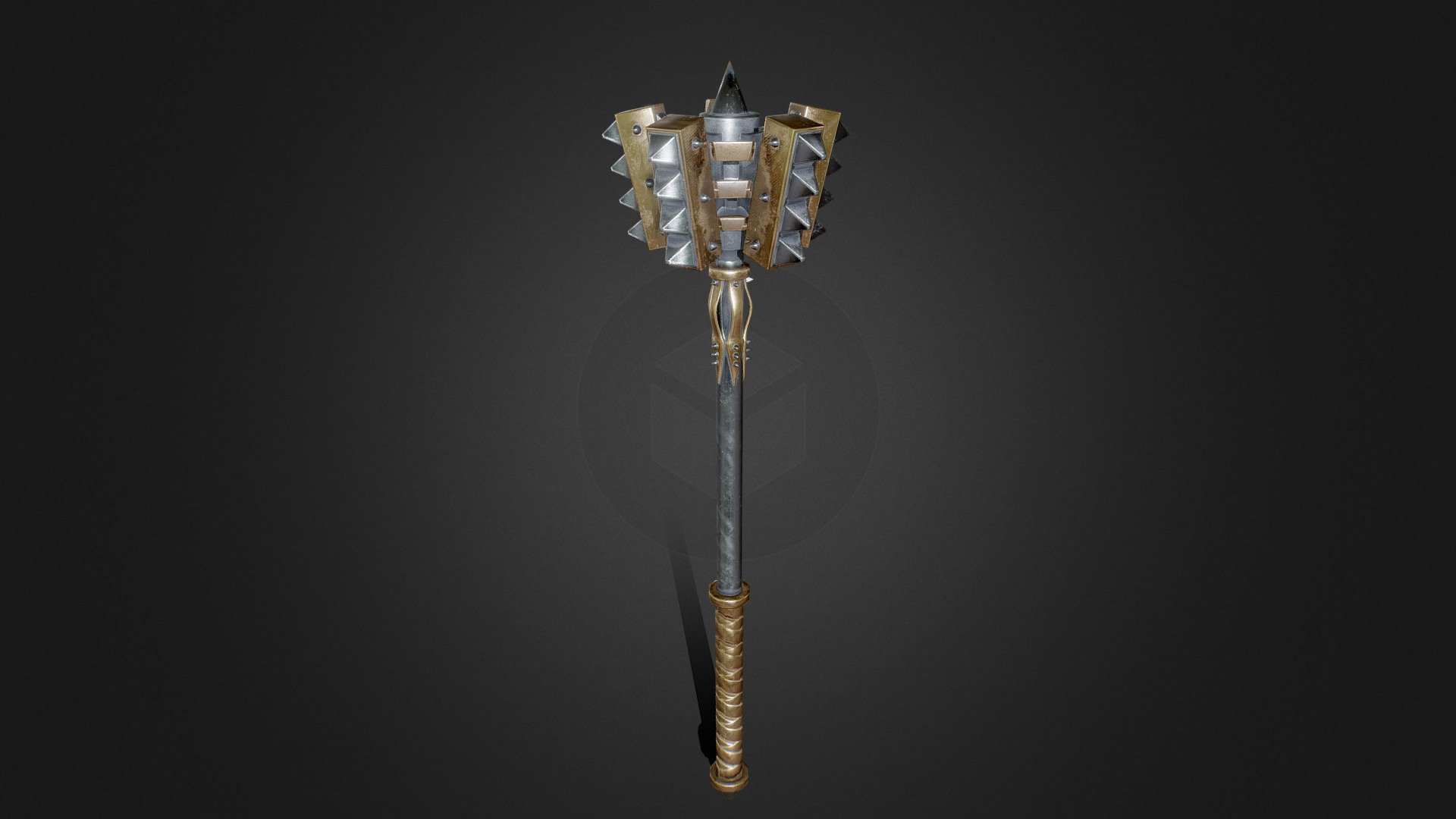 Warrior mace - 3D model by AmirRM8 [37c5cd2] - Sketchfab