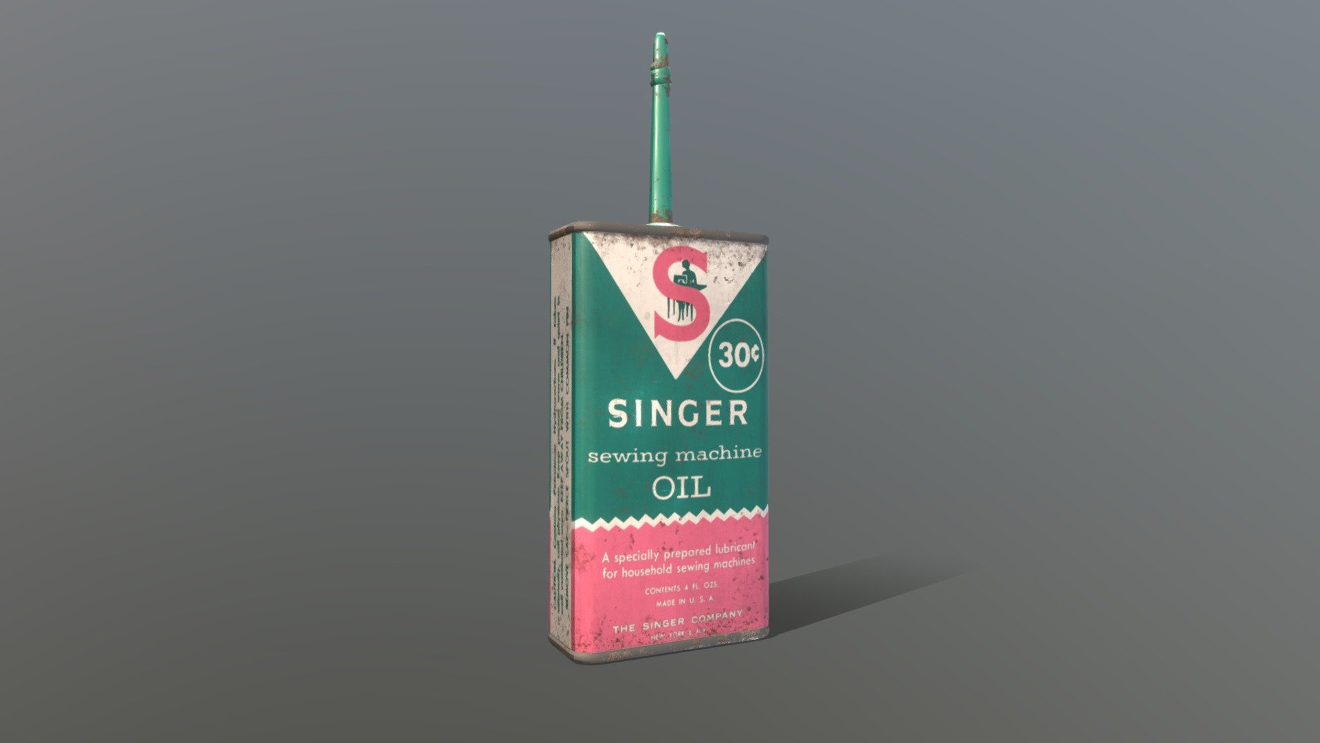 Sewing Machine Oil Can - 3D model by vidhi_04 (@seracarter10) [37c60da ...