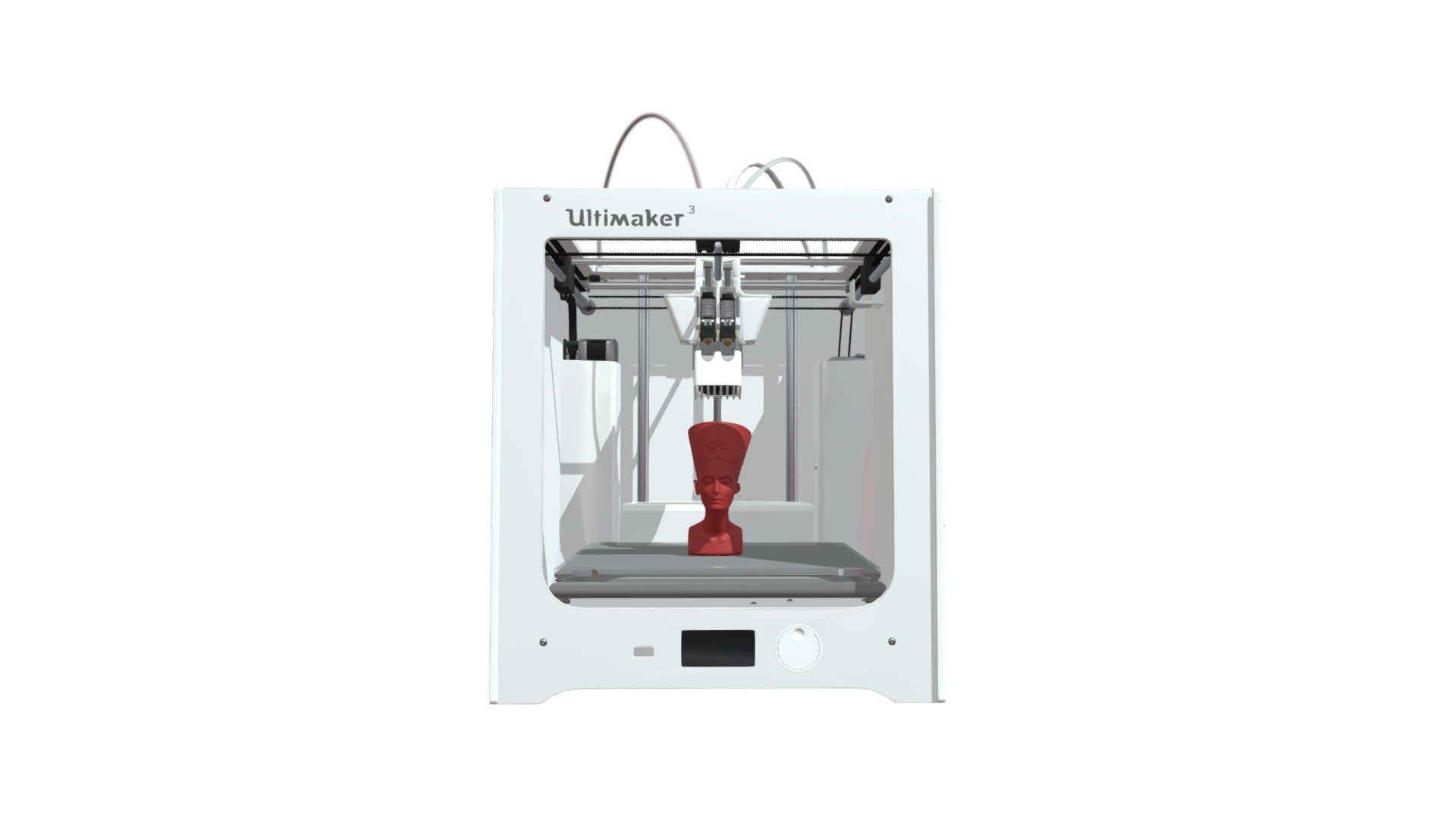 Ultimaker 3 - 3D model by Innovation Wyrkshop (@wyrkshop) [37c6a4c ...