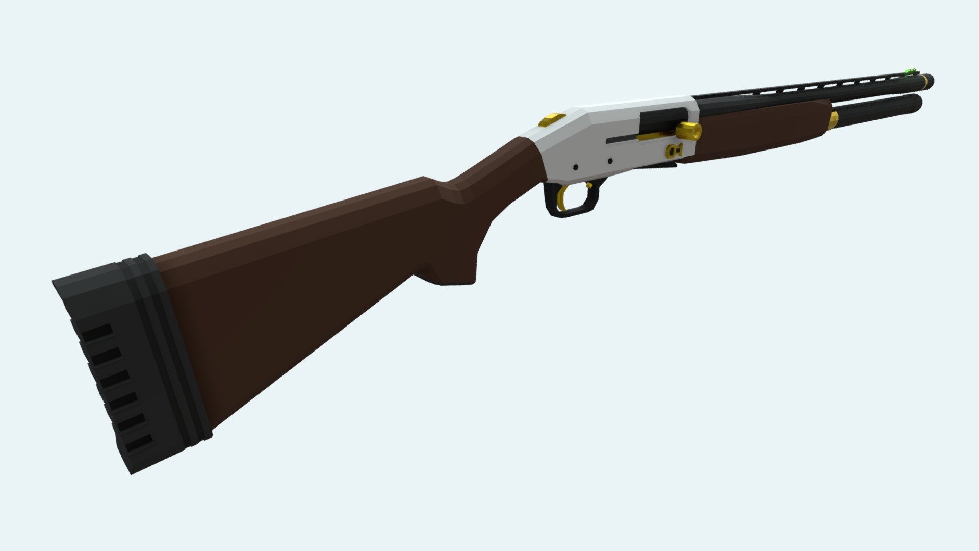 Low Poly Mossberg 940 JM Pro Competition Shotgun - Download Free 3D model by Polyte [37c8190 ...