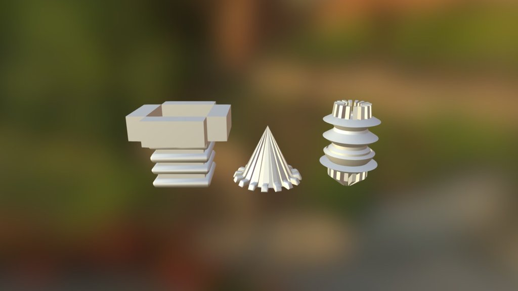 First Blender - 3D model by HunterMackey [37c8f54] - Sketchfab