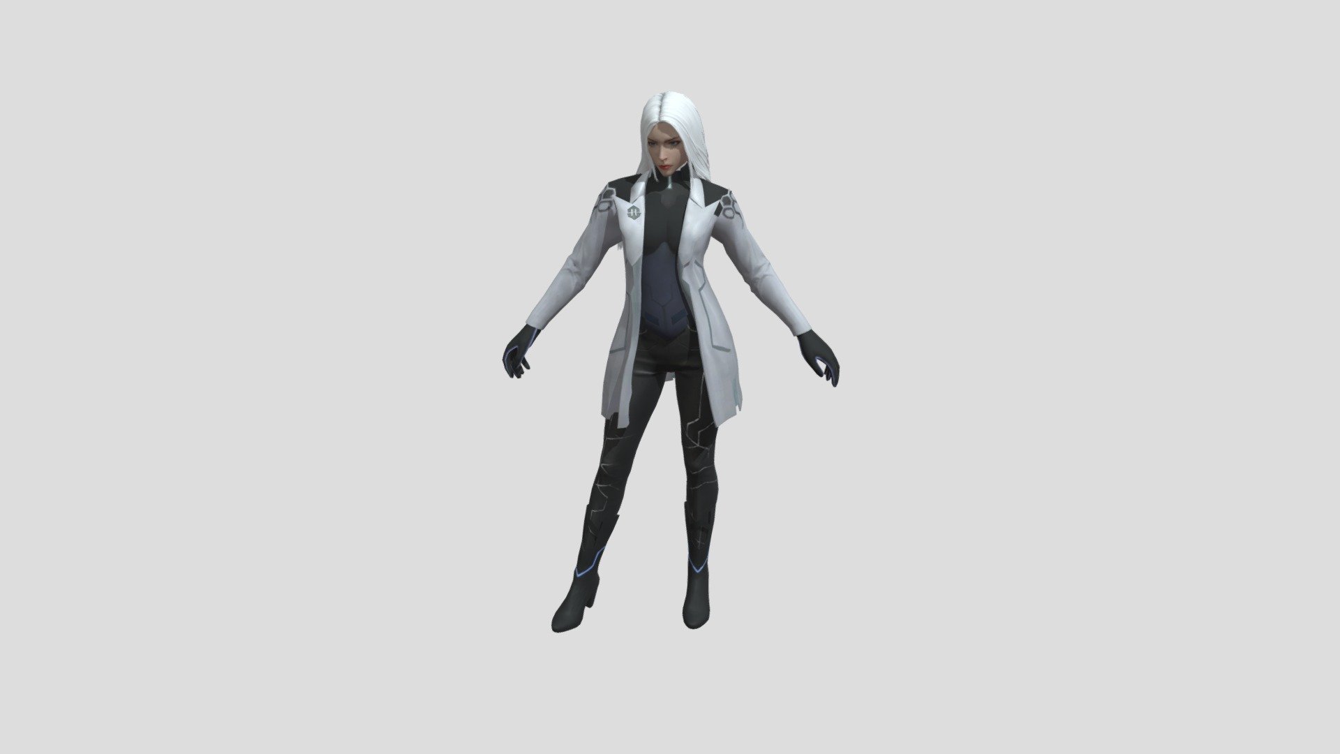 free fire Sonia character 3D model - 3D model by SQ Gaming YT ...