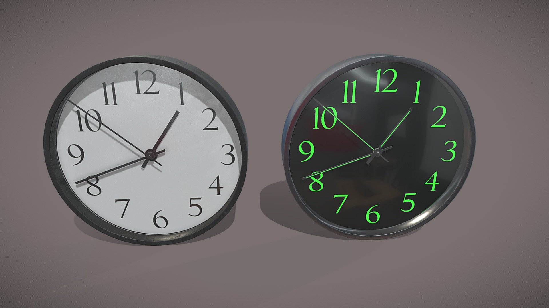 Generic wall clocks - Buy Royalty Free 3D model by Sousinho [37caa7c ...