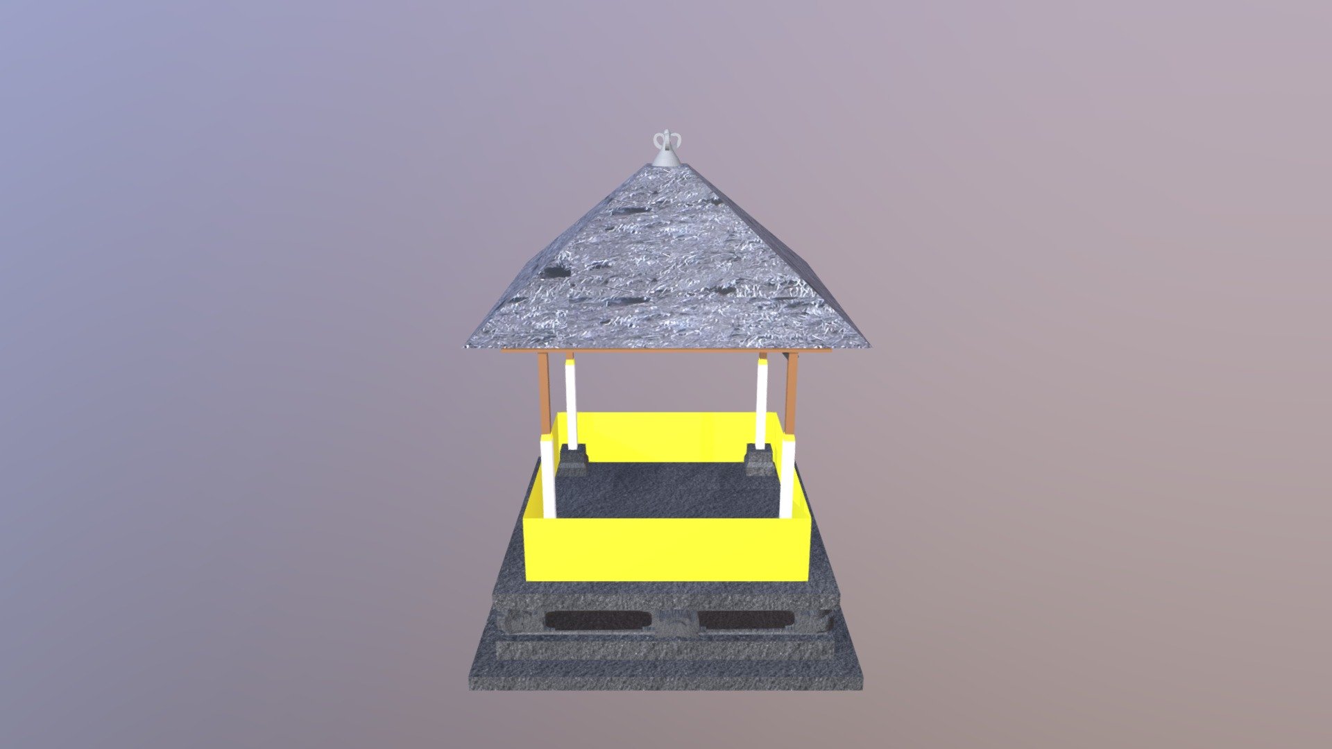 Bale Pawedan - Download Free 3D model by indahayuhidayati [37cb1ce ...