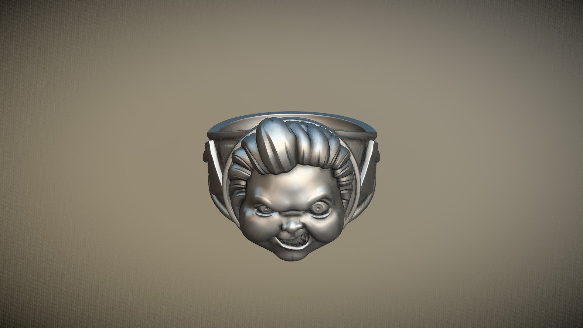 chucky ring - 3D model by Jason.Kaehler [37cb88d] - Sketchfab