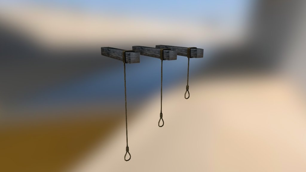 3 Gallows - 3D model by Jessy Moon (@JessyMoon) [37ccb32] - Sketchfab
