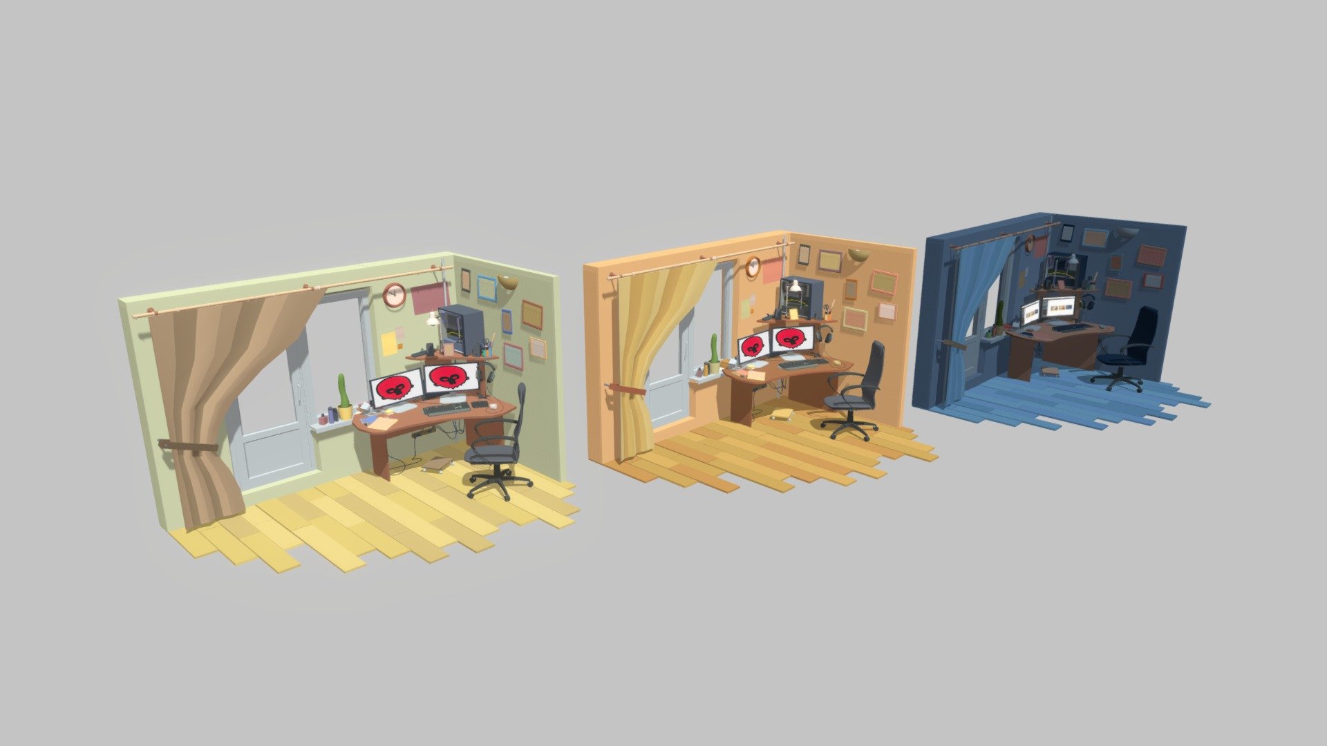 Retry School Homework Contrast - Download Free 3D model by ...
