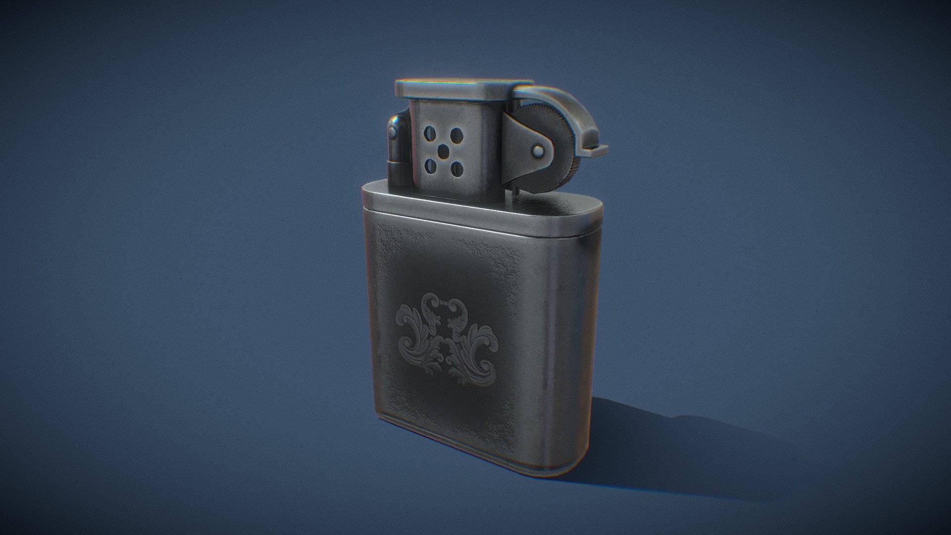 Metal Lighter Game PBR - Download Free 3D model by Pickeri (@uglythree ...