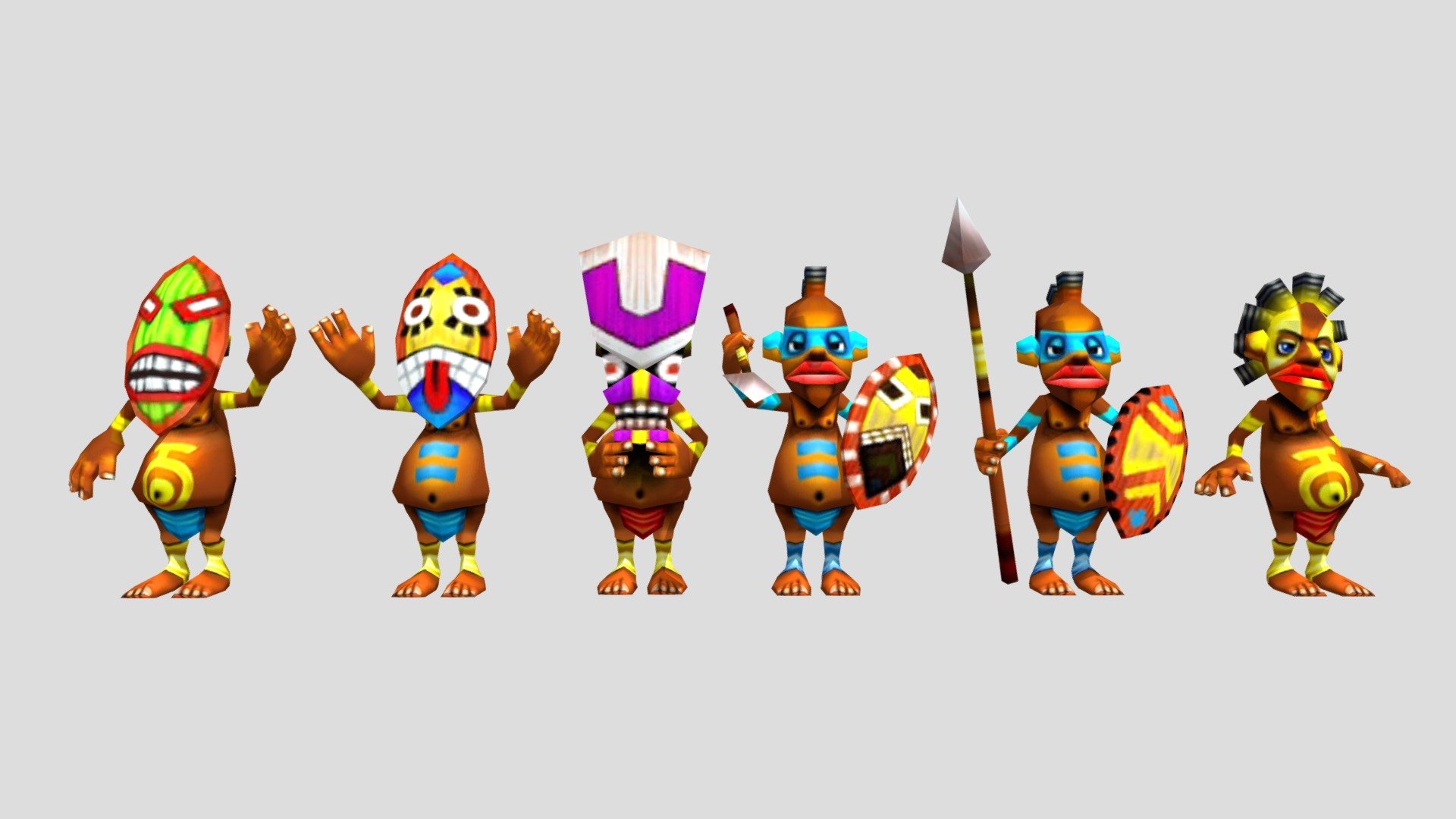 Aborigine (Chicken Gun) - Download Free 3D model by MirP (@MirPovskiy ...
