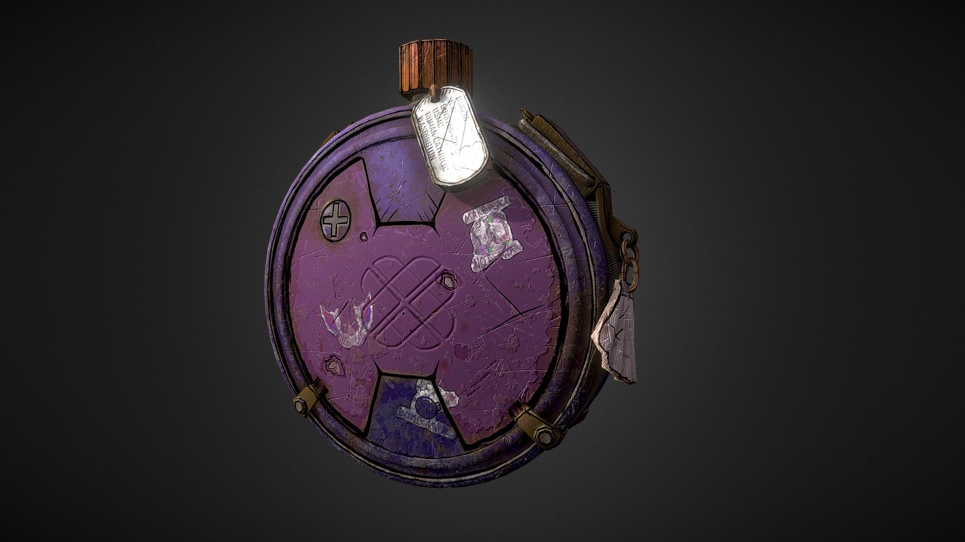 Blood Mod Borderlands Fan Art - 3D model by Ann-Kathrin Stetzkowski ...