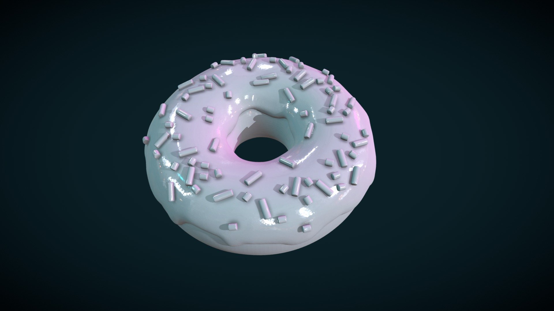 Doughnut donut - Buy Royalty Free 3D model by Skazok [37cfda7 ...