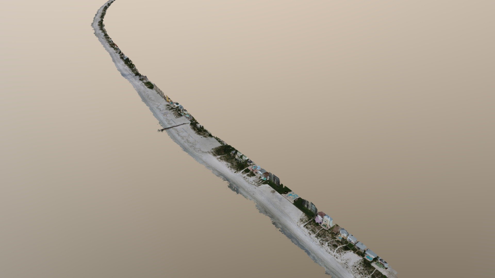 Sand Key (S) Post Hurricane - 3D model by Mel (@melr) [37d0ca9] - Sketchfab