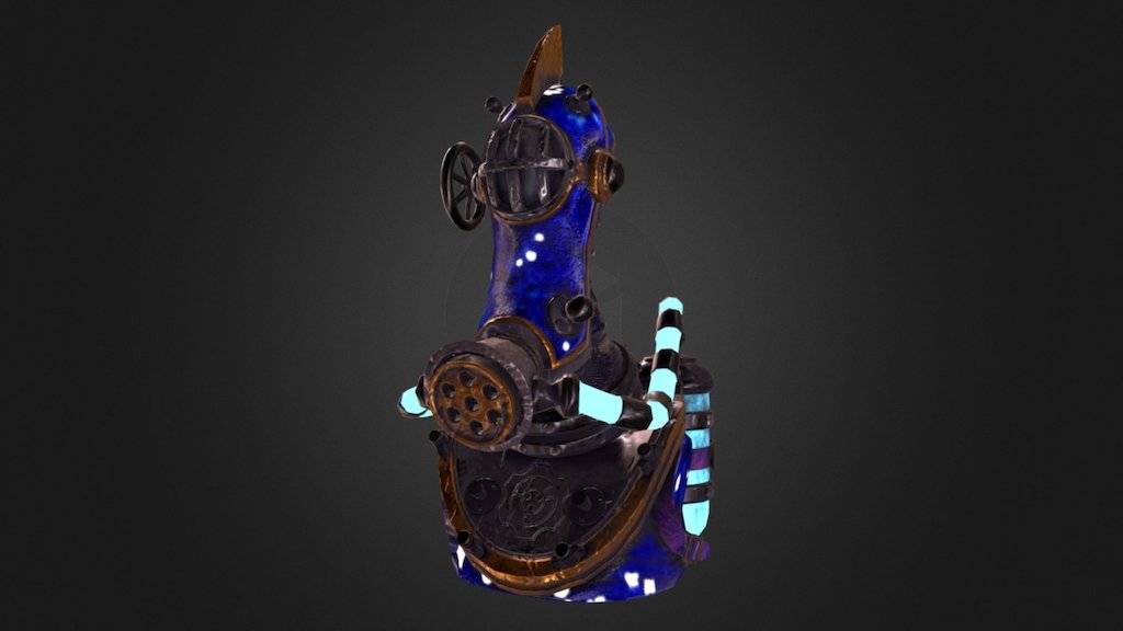 Space Explorer - 3D model by c.intissar [37d2381] - Sketchfab