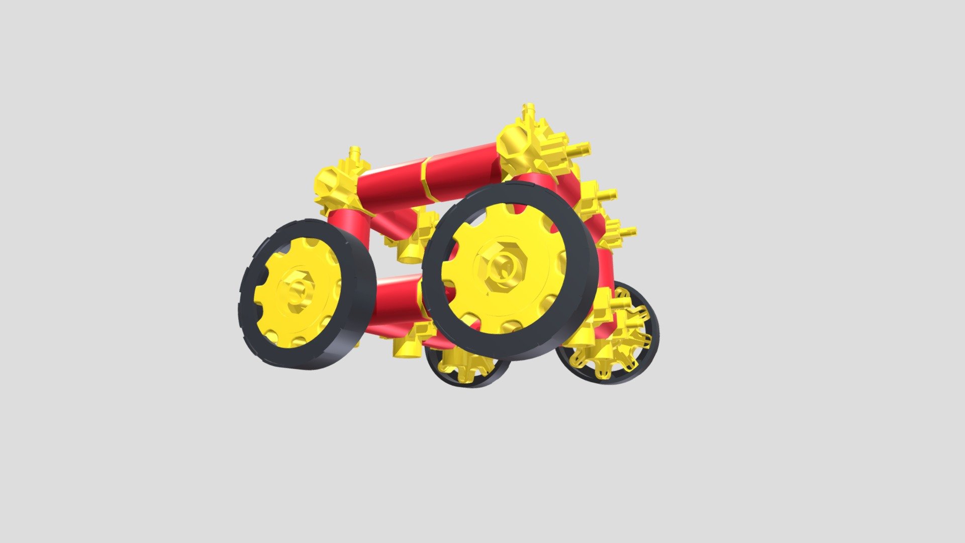 Model Traktora - 3D model by Korbo-Blocks [37d3910] - Sketchfab