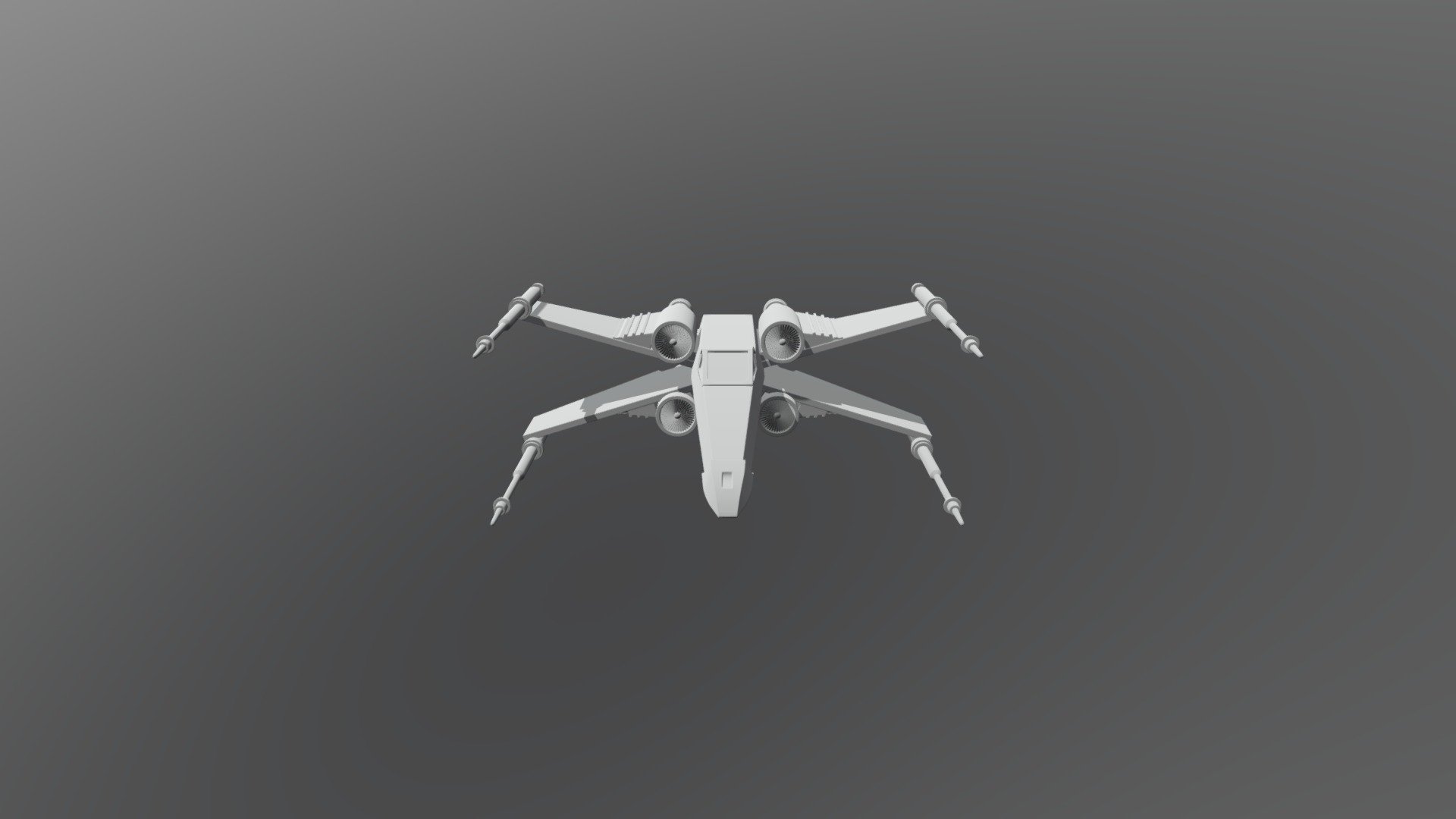 X-wing - 3D model by josefunez [37d3f80] - Sketchfab