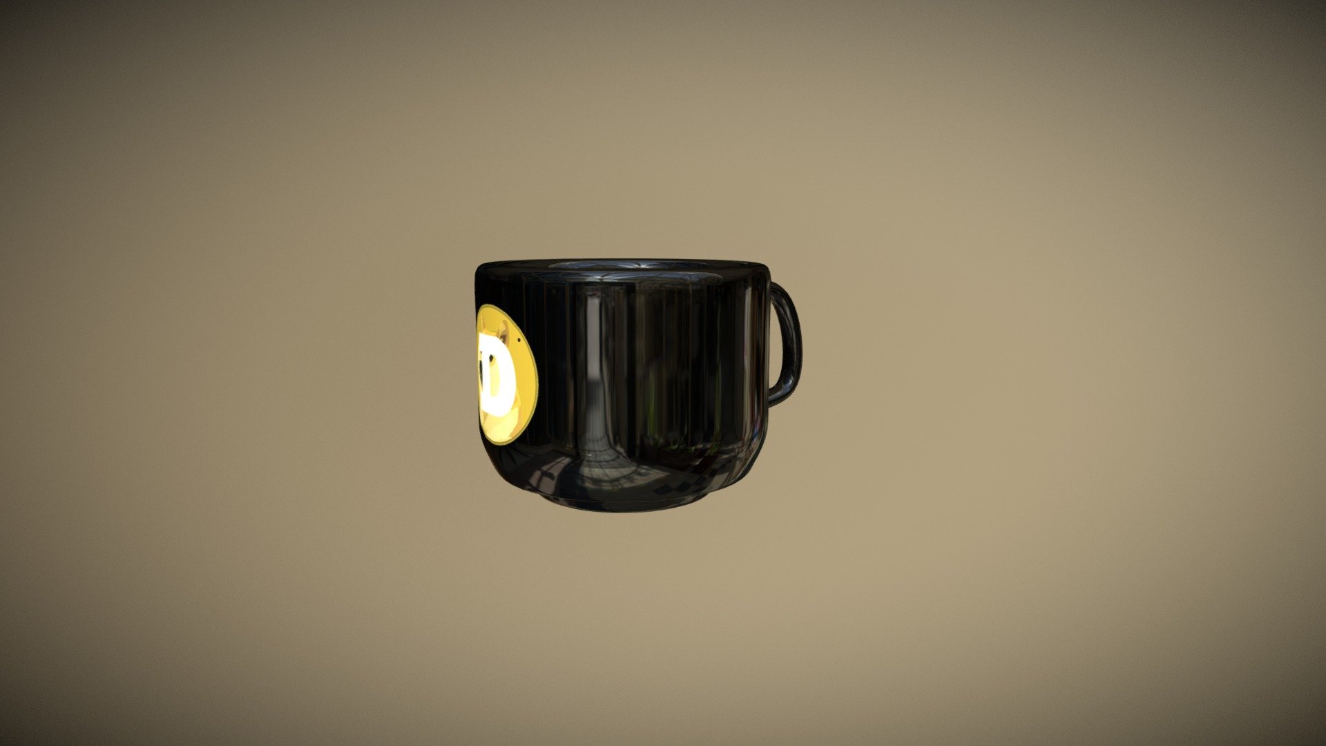 Dogecoin Mug - 3D model by Alex Riley (@alexriley) [37d4155] - Sketchfab