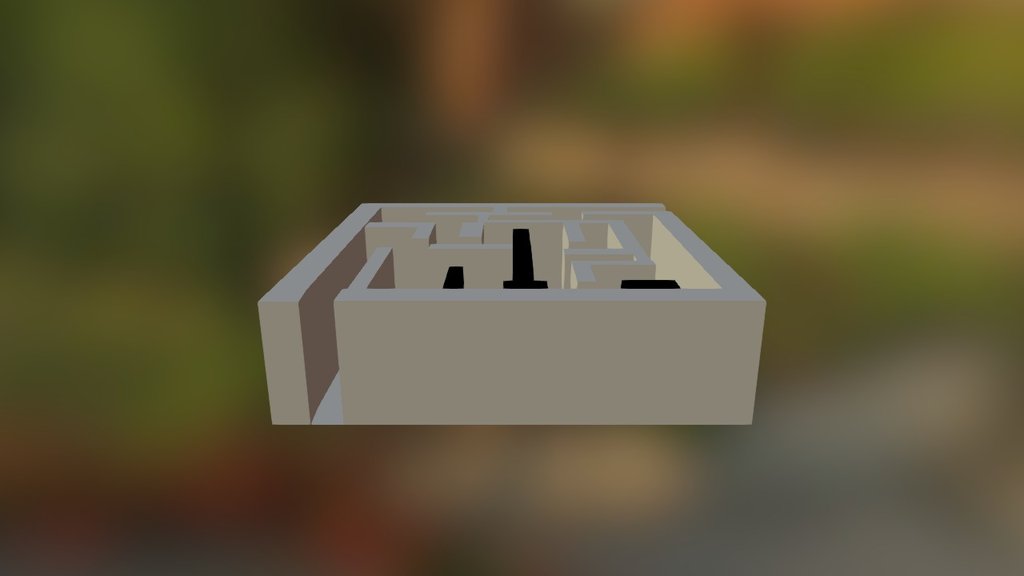 Maze1 - 3D model by braydenridley [37d4750] - Sketchfab