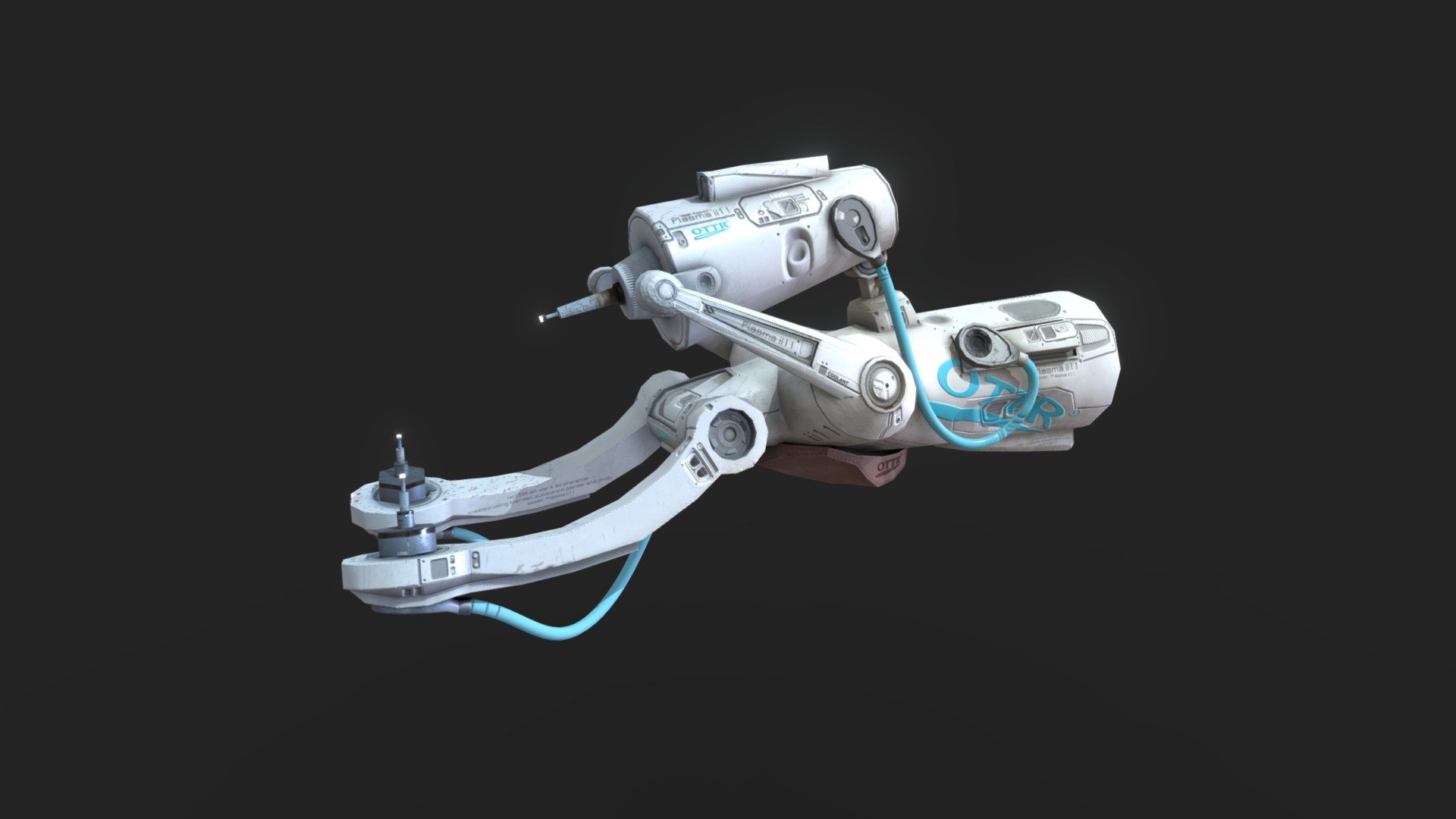 Scifi Lightning Weapon - Buy Royalty Free 3D model by jakobscheidt ...