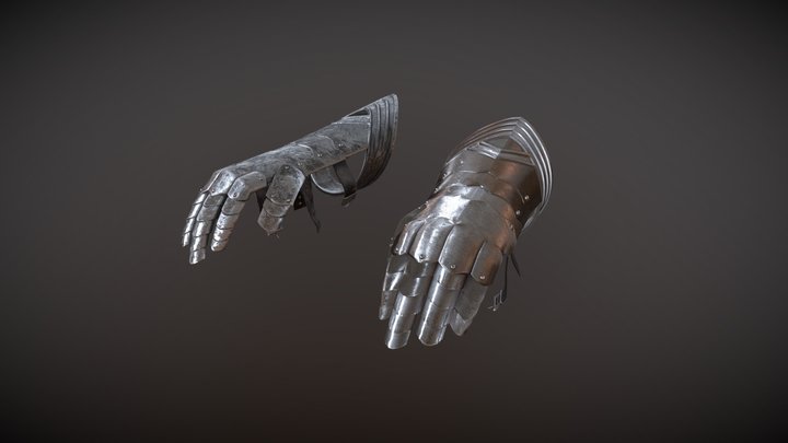 Gauntlets 3D models - Sketchfab