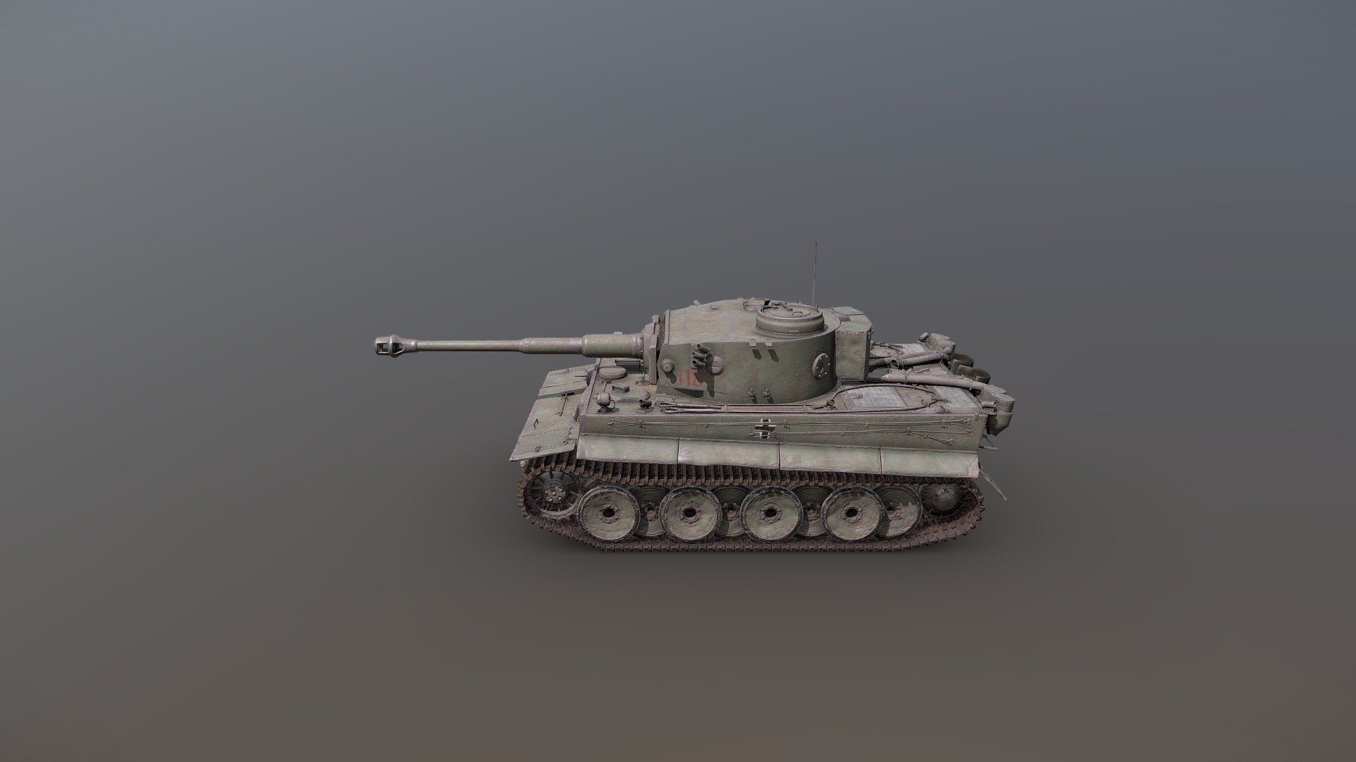 Tiger1 low - 3D model by VxSK98 [37d7873] - Sketchfab
