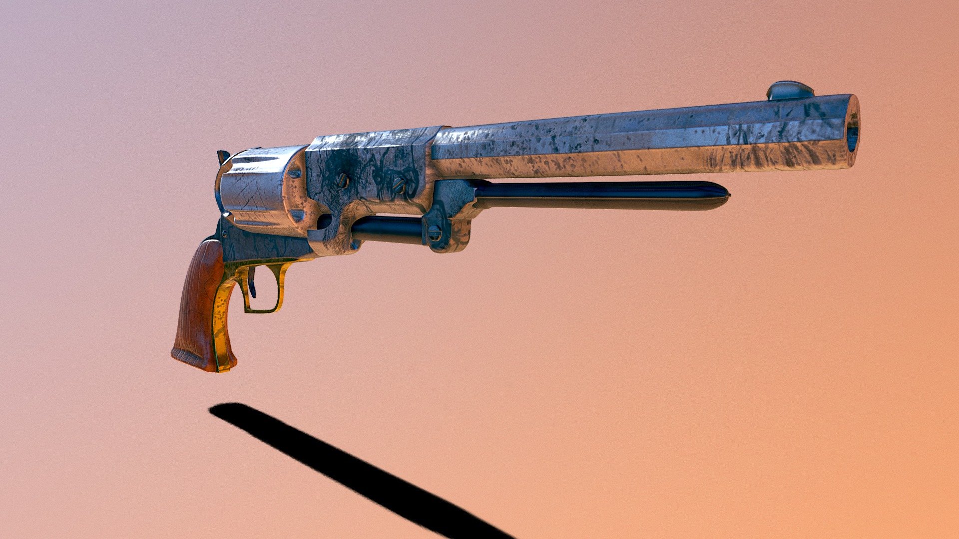 Colt Walker - 3D model by SisyphusRollsOn (@sisyphu) [37d8acb] - Sketchfab