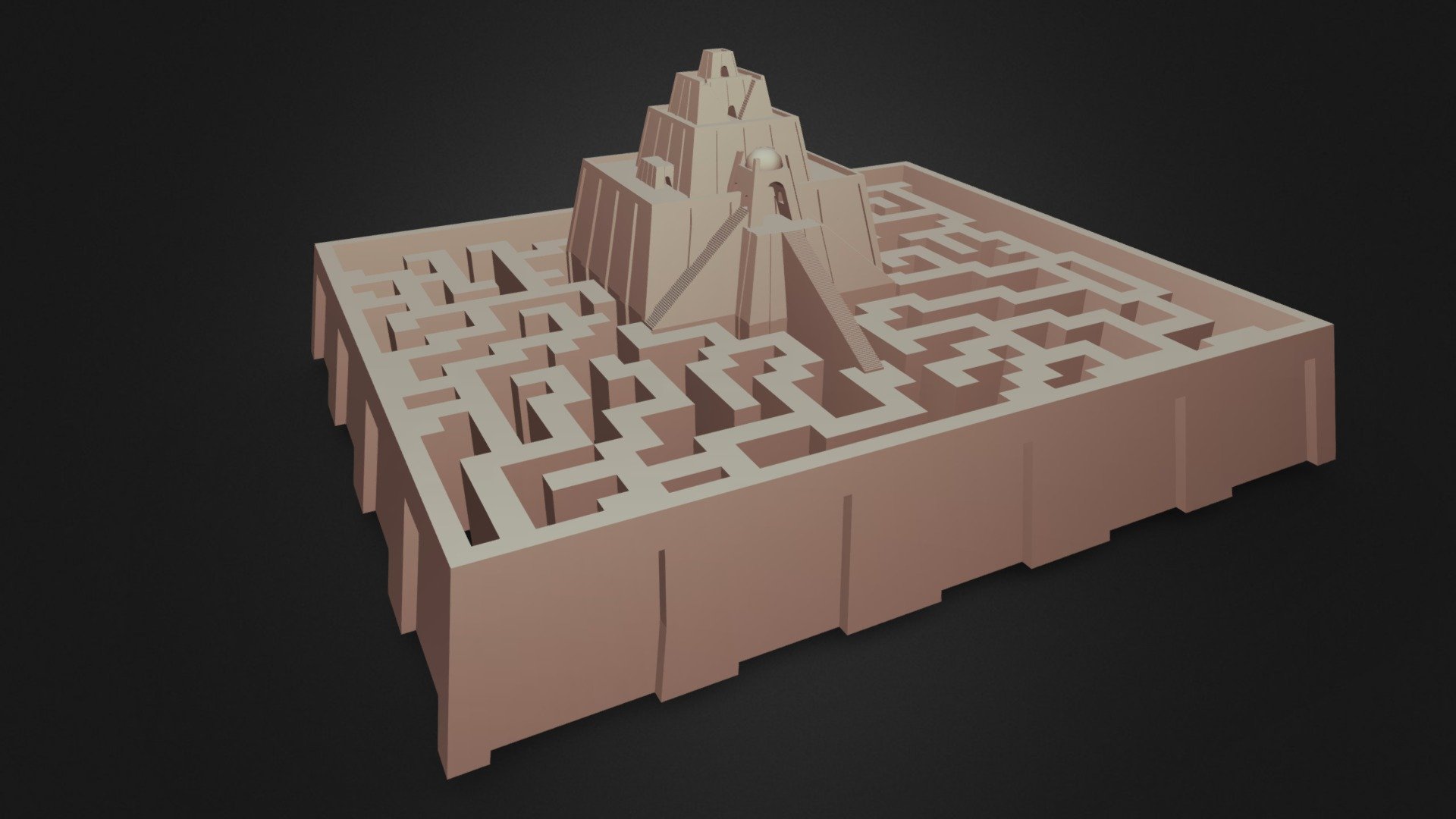 Palacio en el fondo del Mar - 3D model by Marco_Gomez_92 (@mgromega ...