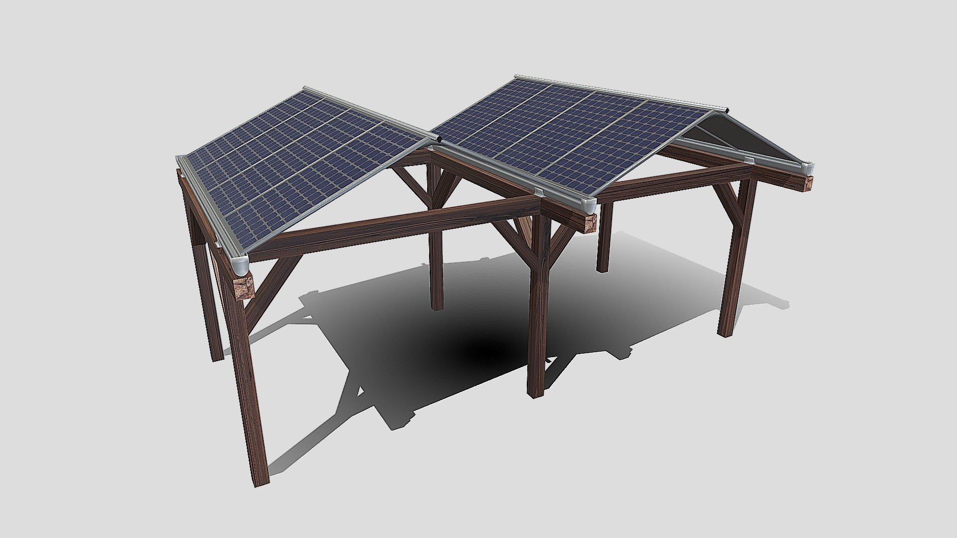 Dutch Agro Systems solar roof system - 3D model by das.dominic ...
