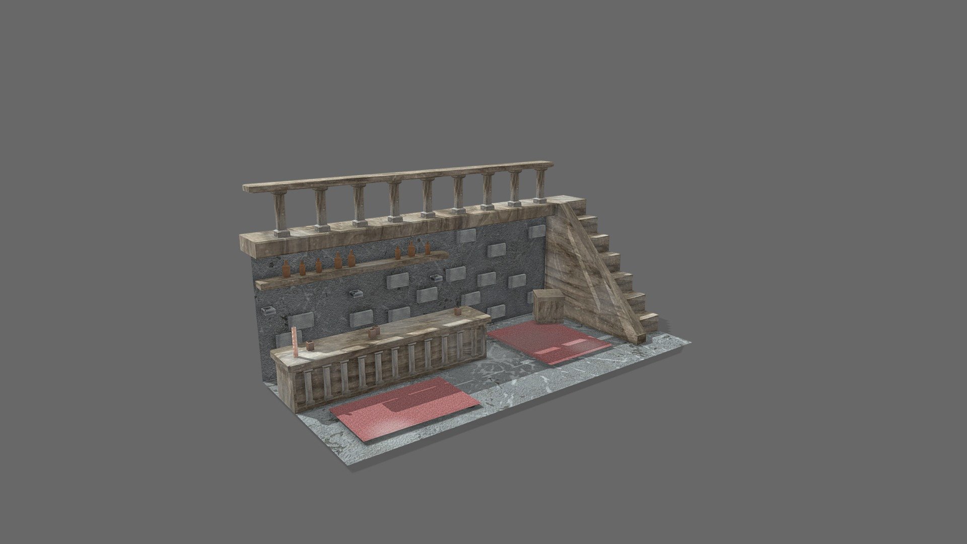 Tavern - Download Free 3D model by aargerlong [37dbe59] - Sketchfab