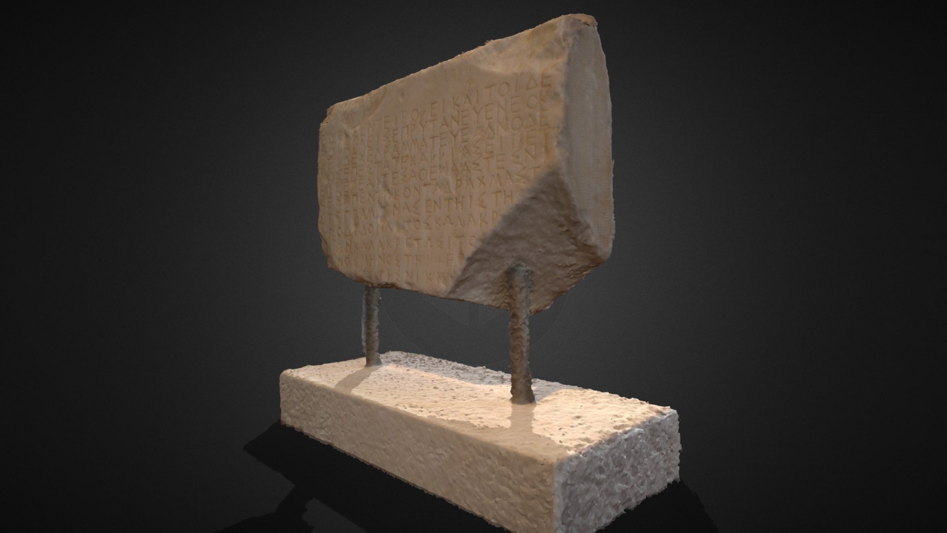Stone Tablet - Download Free 3D model by Magda.K (@Magda ...