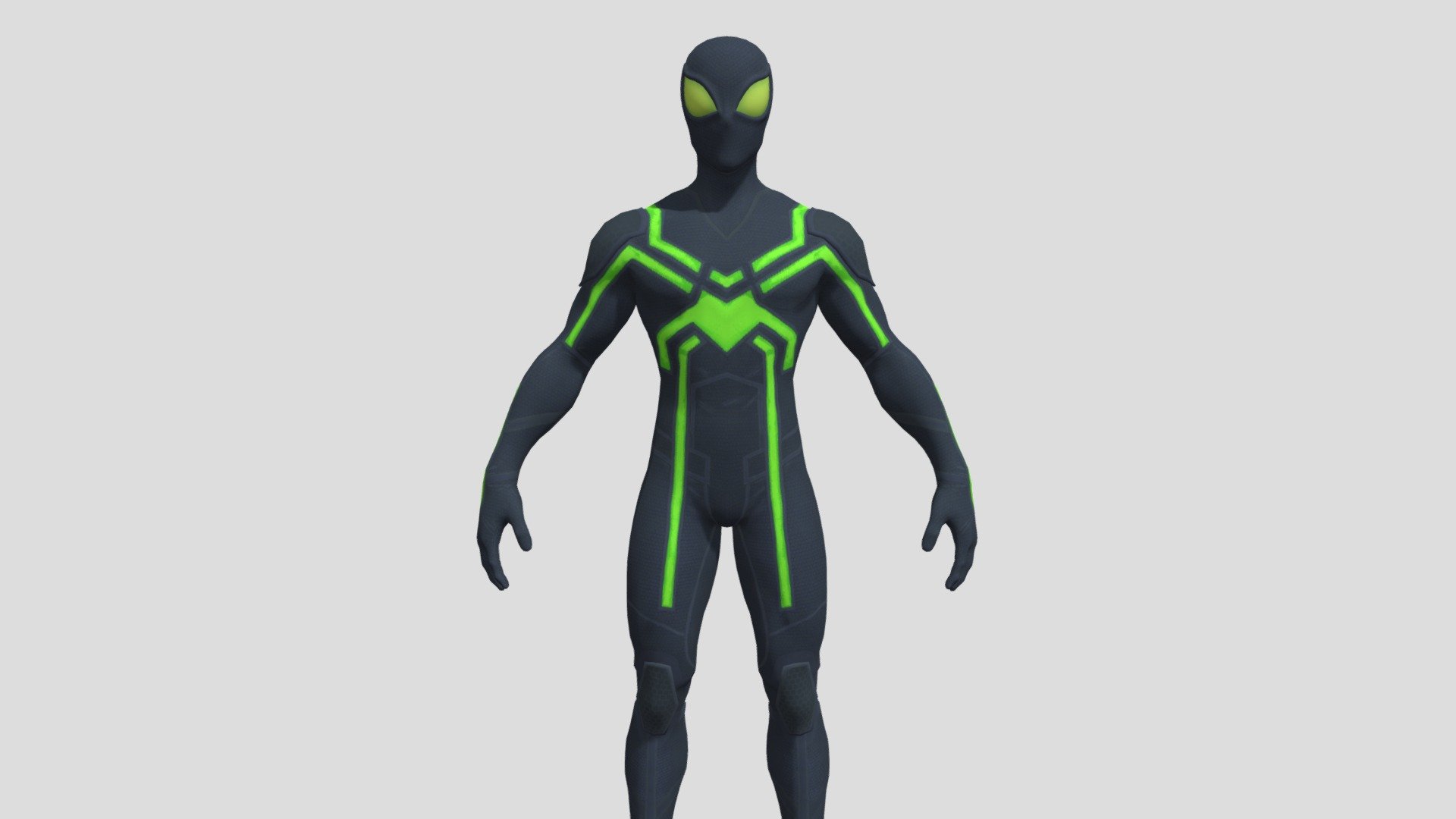 Spiderman Multiverse (Textured) (Rigged) - Download Free 3D model by 3D ...
