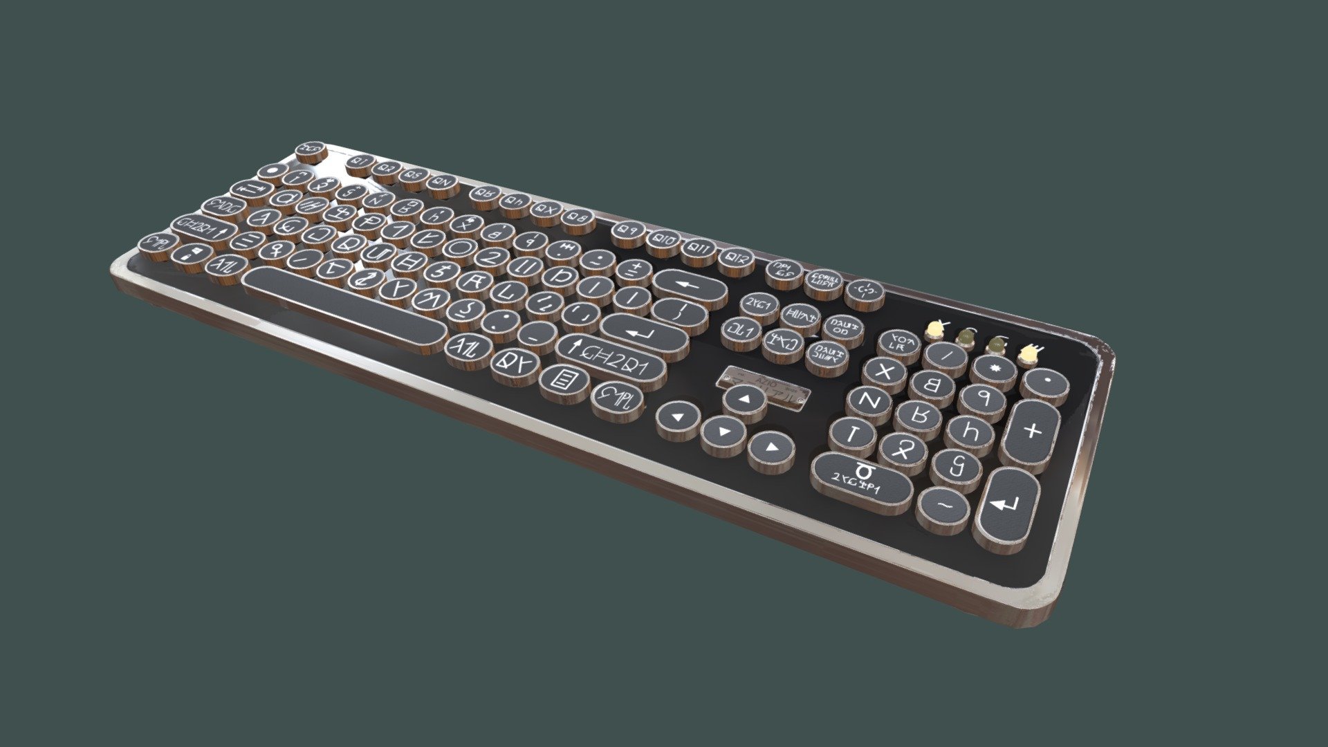 KeyBoard Model - 3D model by Jesus.Benitez [37dcdcd] - Sketchfab