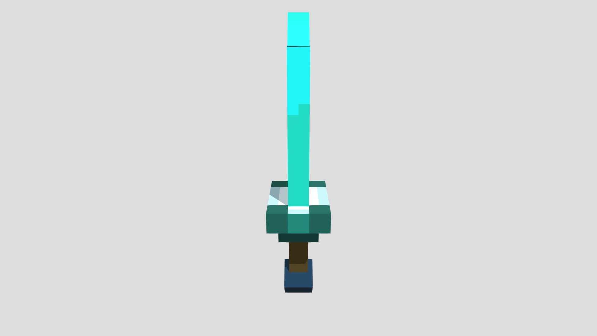 Diamond Sword - 3D model by Jakub3330 [37df071] - Sketchfab
