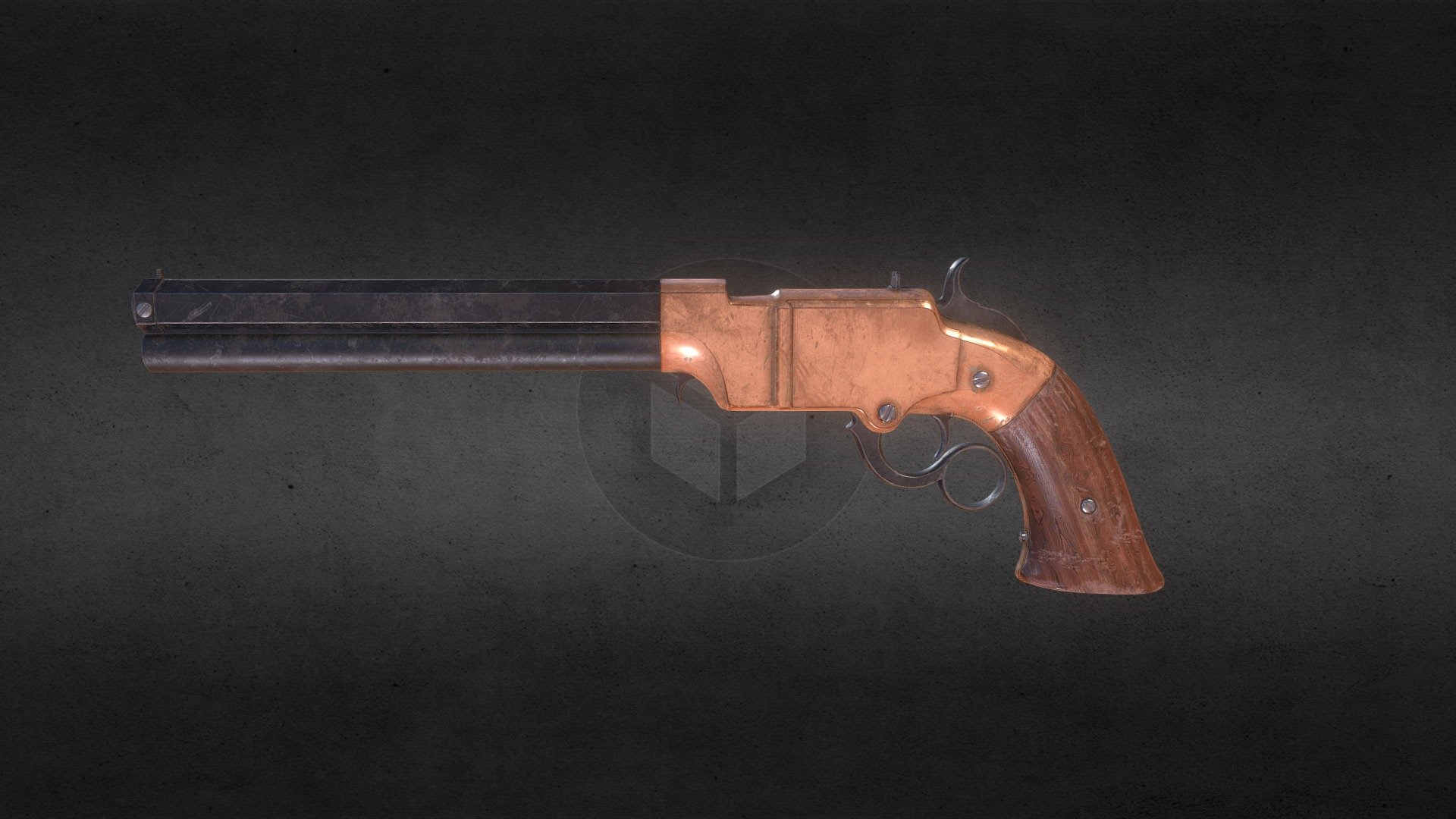 Volcanic Pistol - Download Free 3D model by Kasra Homayoni Afshar ...