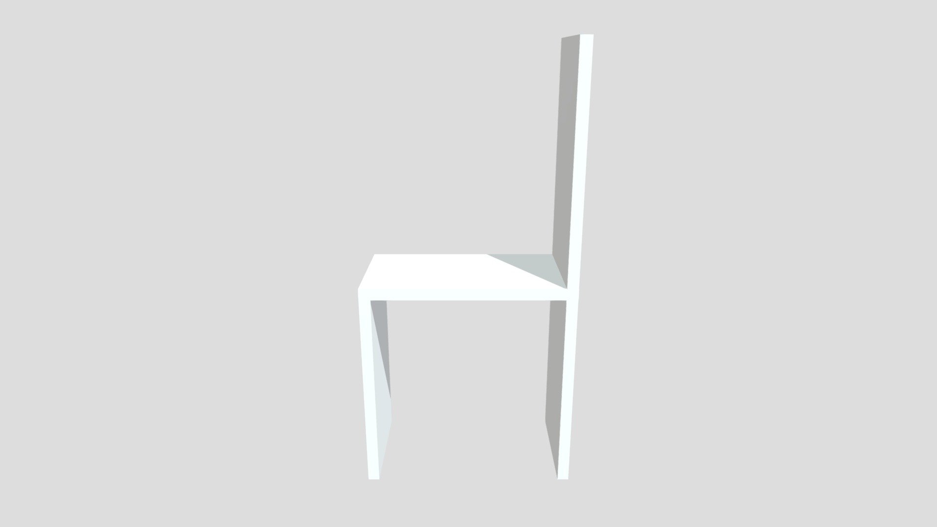 2D chair - Download Free 3D model by ffedel [37dfc48] - Sketchfab